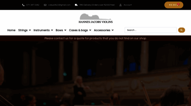 hannesjacobsviolins.co.za - Hannes Jacobs Violins - Hannes Jacobs Violins
