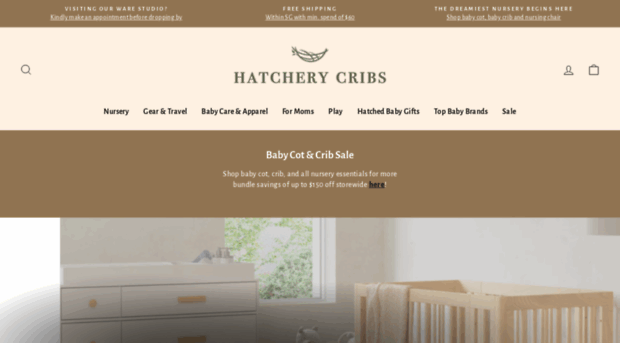 hatchery.com.sg - Baby Cot and Convertible Crib ... - Hatchery