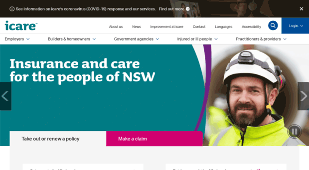 hbcf.nsw.gov.au - Insurance and Care NSW | icare - Hbcf NSW Gov