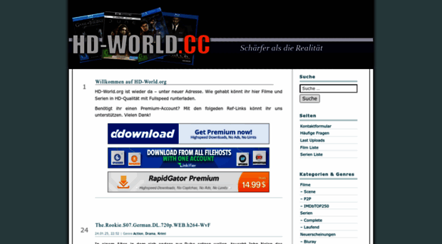 hd-world.cc - HD-World.org - Schärfer als di... - HD World