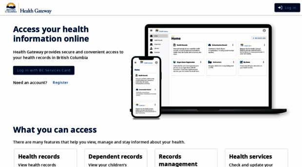 healthgateway.gov.bc.ca - Health Gateway - Health Gateway Gov
