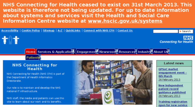 healthspace.nhs.uk - HealthSpace — NHS Connecting f... - Health Space