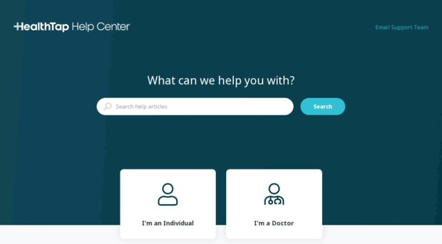 healthtaphelp.zendesk.com - HealthTap Help Center - Health Tap Help Zendesk