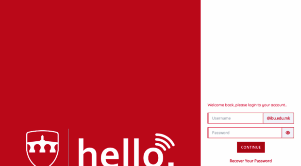 hello.ibu.edu.mk - Hello! - Login Page - Hello Ibu Edu