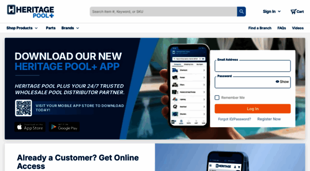 heritagepoolplus.com - Pool & Spa Parts Supply Distri... - Heritage ...