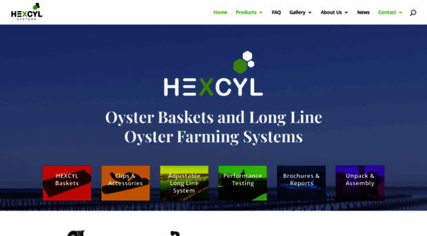 hexcylsystems.com.au - Oyster Baskets & Long Line Oys... - Hexcyl Systems