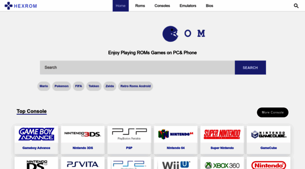 hexrom.com - Download Roms - HexRom - Hex Rom