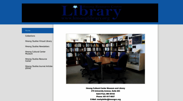 hmonglibrary.org - Hmong Resource Center Library - Hmong Library