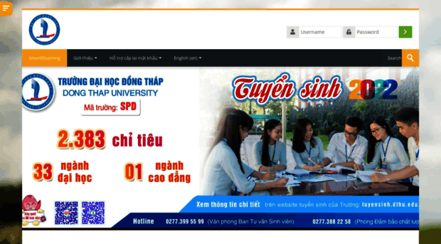 hoctructuyen.dthu.edu.vn - Hệ thống học trực tuyến Đại họ ...