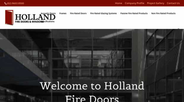 hollandfiredoors.com.au - Home – Holland Fire Door Insta... - Holland ...