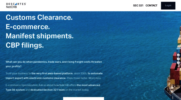 home.netchb.com - Descartes NetCHB - Home NetCHB