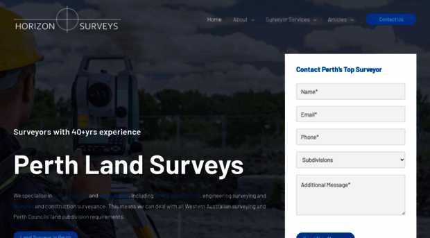 horizonsurveys.com.au - Land Surveyors for Perth & Sur... - Horizon Surveys