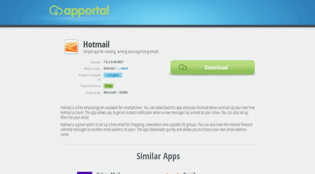 hotmail.apportal.co - Hotmail - Review - Hotmail Apportal