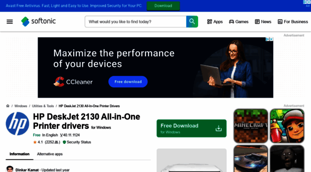 hp-deskjet-2130-all-in-one-printer-drivers.en.softonic.com - HP DeskJet ...