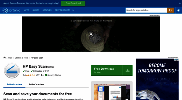 hp-easy-scan.en.softonic.com - HP Easy Scan for Mac - Downloa... - HP ...