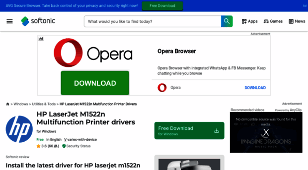 hp-laserjet-m1522n-multifunction-printer-drivers.en.softonic.com - HP ...