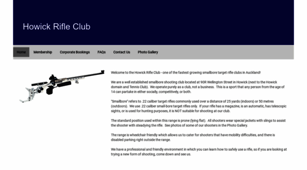 hrc.org.nz - Howick Rifle Club - Home - Hrc