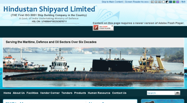 hsl.nic.in - Hindustan Shipyard Limited, A ... - Hsl