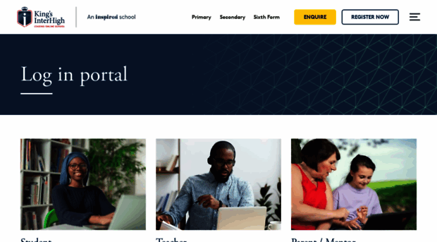 hub.kingsinterhigh.co.uk - Login page | Student and Teach... - Hub King ...