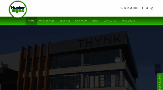 huntersigns.com.au - Home - Hunter Signs - Hunter Signs