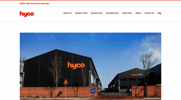 hyco.co.kr - HOMEPAGE - HYCO heavy parts - HYCO