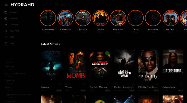 hydra-hd.com - HydraHD - Watch Best Movies an... - HydraHD