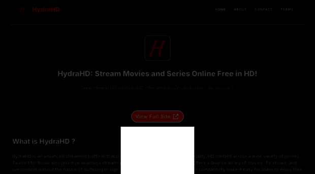 hydrahd.org - HydraHD - Watch Free Movies an... - HydraHD