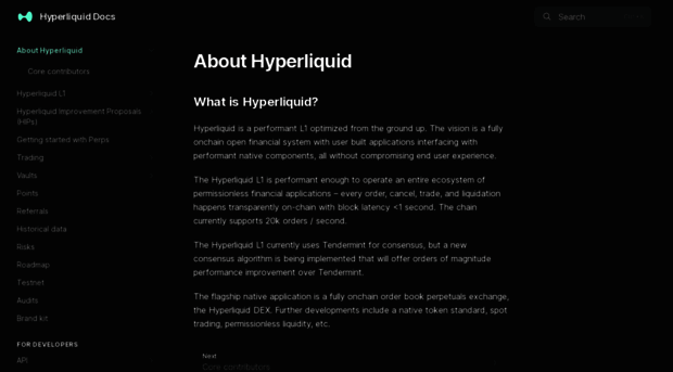 hyperliquid.gitbook.io - About Hyperliquid | Hyperliqui... - Hyperliquid Gitbook