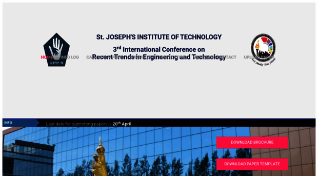 icrtet2018.stjosephstechnology.ac.in - ICRTET-18 - ICRTET 20 18 Stjosephstechnology