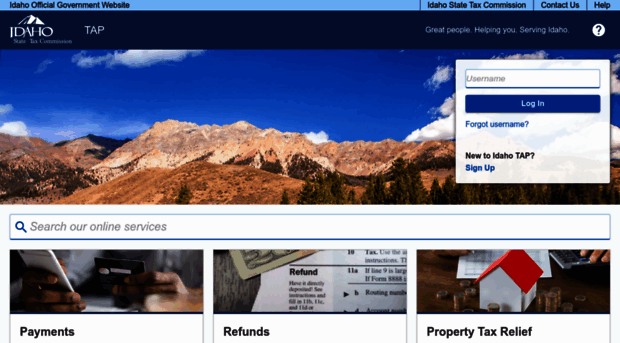 idahotap.gentax.com - Idaho TAP - Idaho TAP Gentax