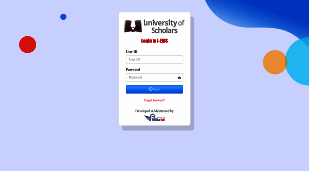 iems.ius.edu.bd - Student & Employee Portal Logi... - Iems IUS