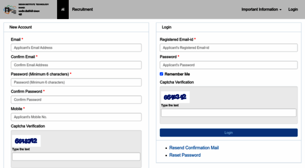 iitmandirec.samarth.edu.in - IIT Mandi - IIT Mandi Rec Samarth Edu