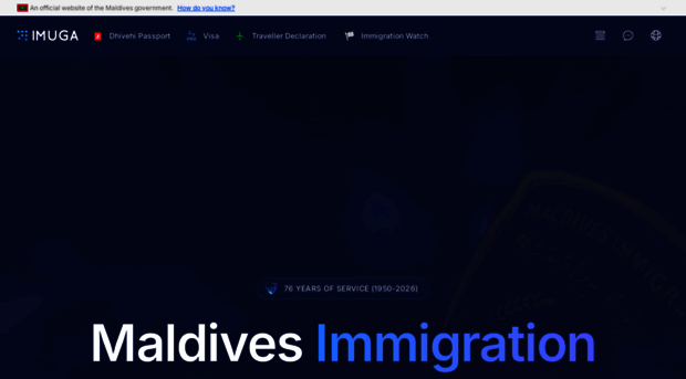 imuga.immigration.gov.mv - Imuga - Maldives Immigration - Imuga ...