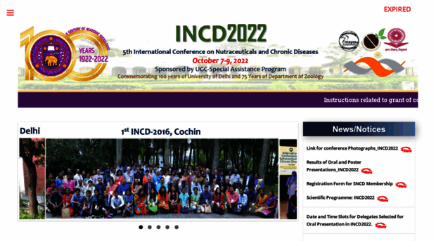 incd2022.zoology.du.ac.in - HOME - Incd 2022 Zoology Du