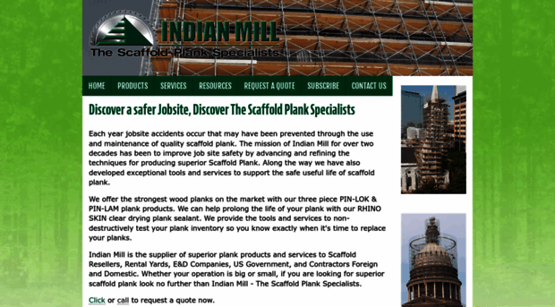 indianmill.com - Indian Mill Plank - The Scaffo... - Indian Mill