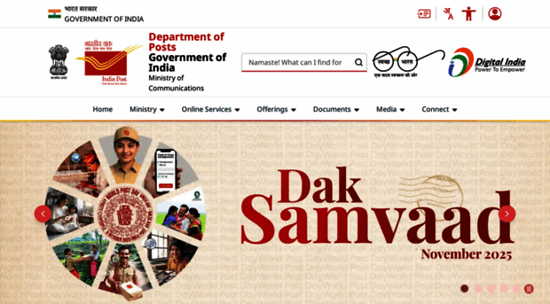 indiapost.gov.in - India Post - India Post