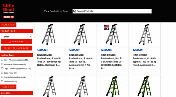 info.littlegiantladders.com - Little Giant Ladders Product I... - Info ...