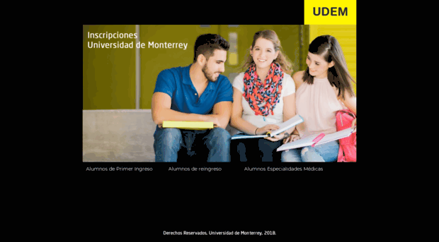inscripciones.udem.edu - Portal de Inscripciones - Inscripciones U De M