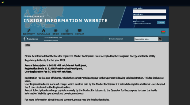 insideinformation.hu - Inside Information Website - Inside Information