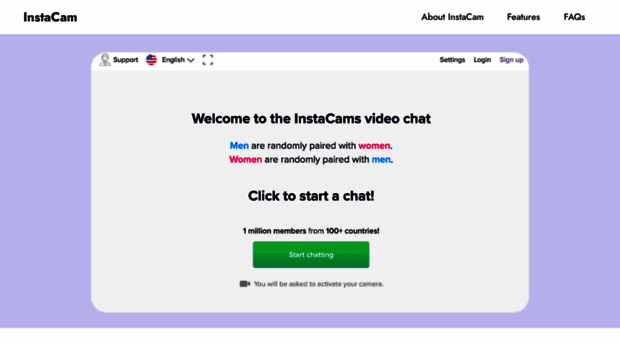 instacam.us - InstaCam – Random Video Chat w... - Insta Cam