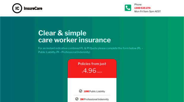 insurecare.com.au - Support Worker Insurance - Ins... - Insure Care