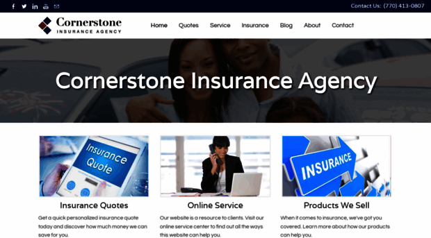 insurewithcornerstone.com - Cornerstone Insurance Agency ...