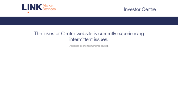 investorcentre.linkmarketservices.com.au - Investor Centre | Link ...