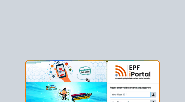 iportal.epfnepal.com.np - EPF iPortal | Login - IPortal EPF Nepal Com