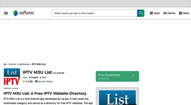 iptv-m3u-list.en.softonic.com - IPTV M3U List for Android - Do ...