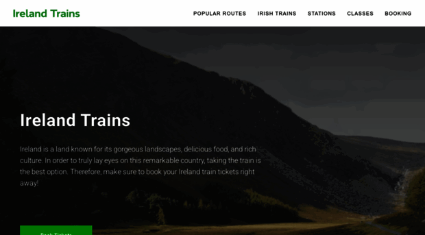 irelandtrains.com - Ireland Trains - Irish Train T... - Ireland Trains