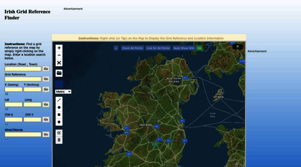 irish.gridreferencefinder.com - Irish Grid Reference Finder - Irish ...