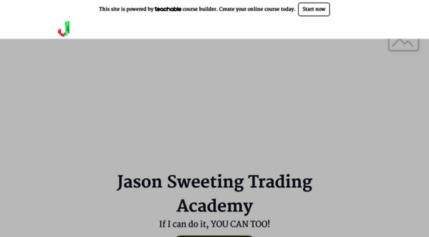 jasonsweetingtradingacademy.teachable.com - Homepage | Jason Sweeting ...