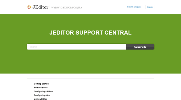 jeditor.zendesk.com - JEditor Support Central - JEditor Zendesk