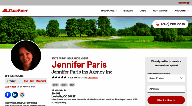 jenparis.com - CO Auto & Home Insurance Agent... - Jen Paris